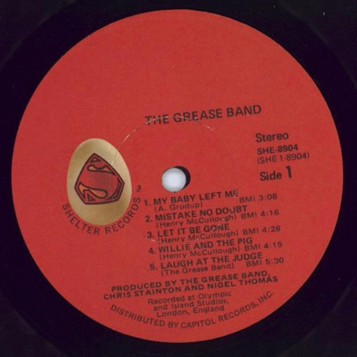 The Grease Band: Shelter Records’ Unsung Rock Heroes - The Church Studio