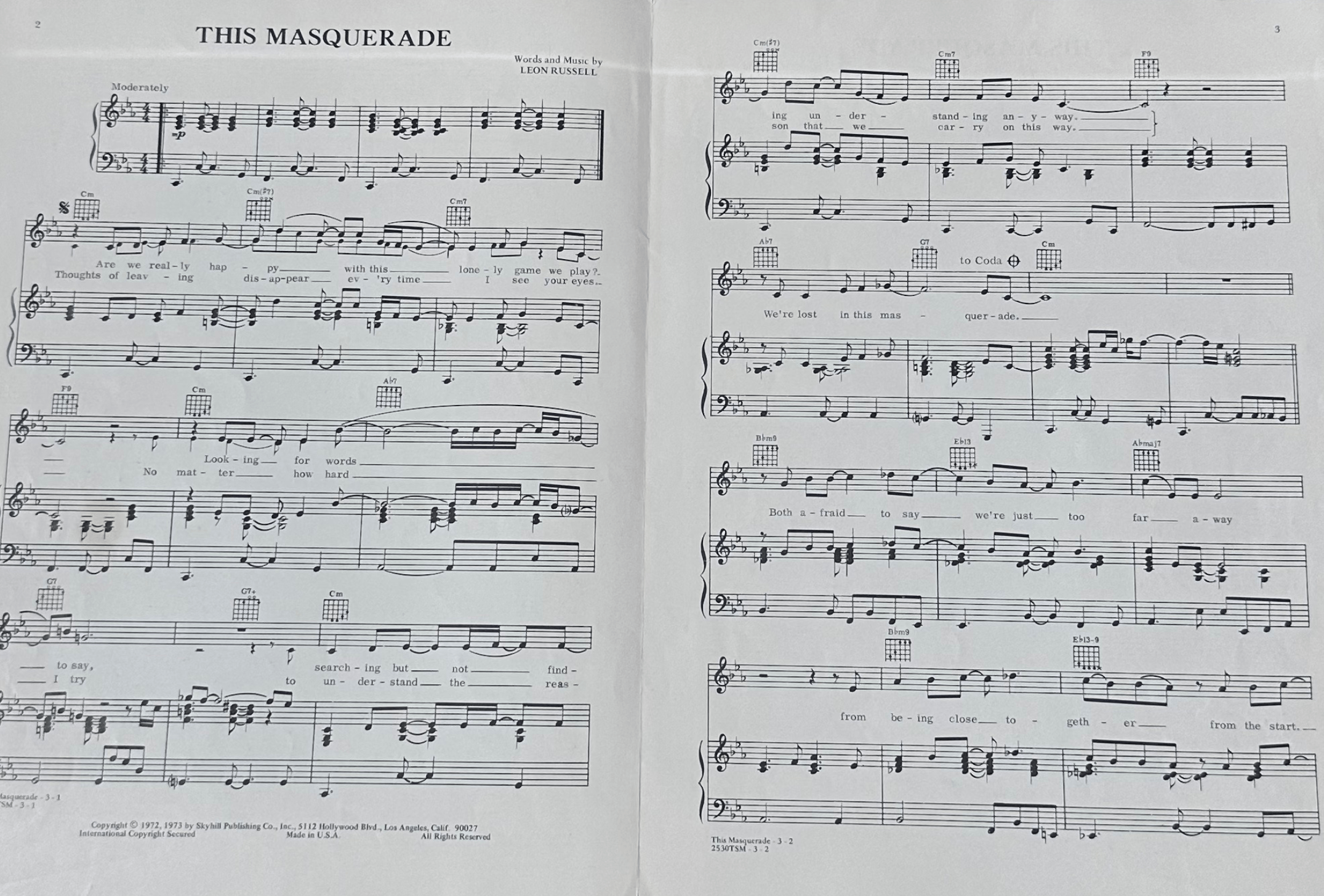 The Story Behind Leon Russell’s "This Masquerade" - The Church Studio